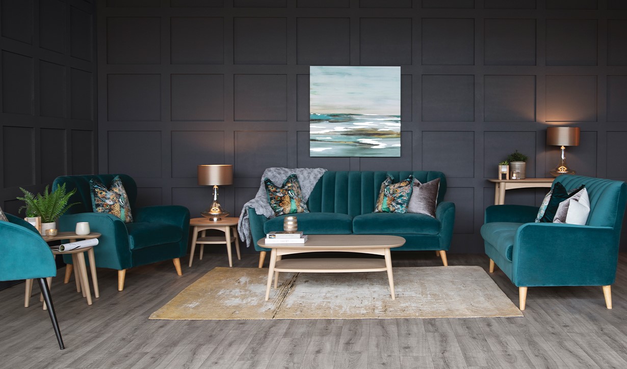 Dansk Scandi Oak Coffee Table with Shelf